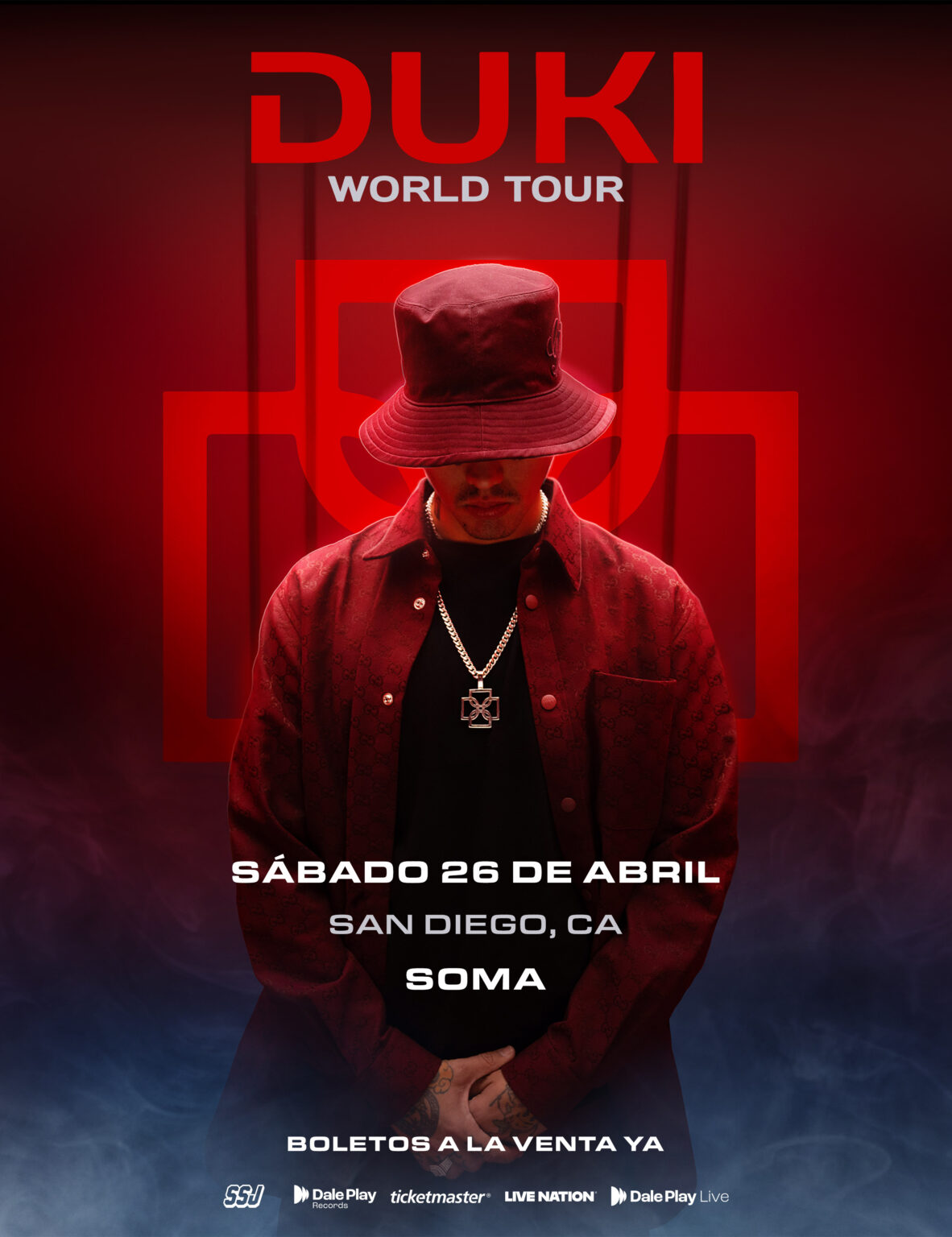 DUKI WORLD TOUR - SOMA San Diego
